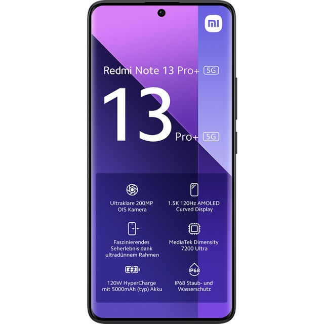 Xiaomi Redmi Note 13 Pro+ 5G 12GB/512GB Midnight Black